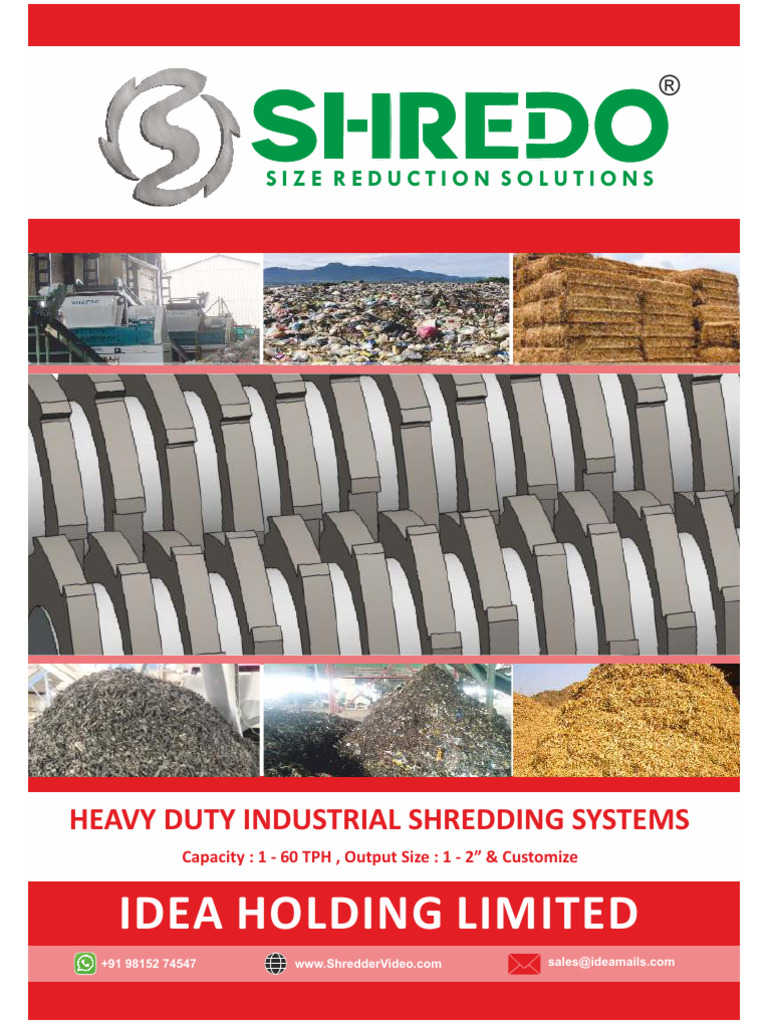 Biomass Shredder Machine | PDF