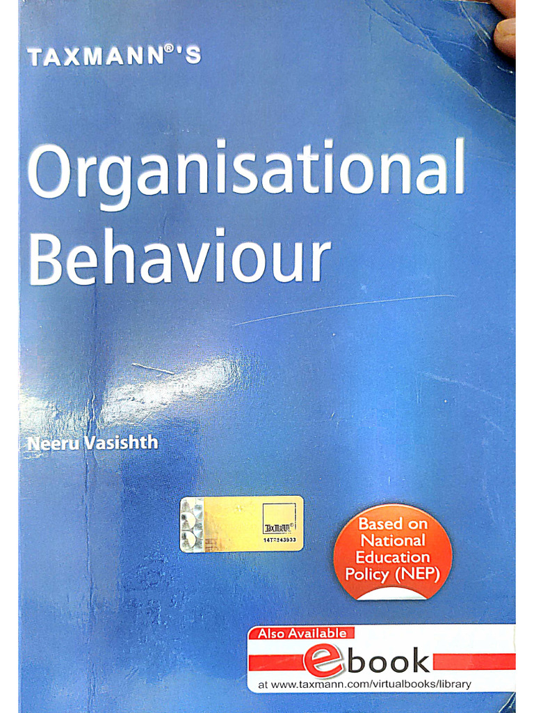 Organisation Behaviour Taxmann | PDF