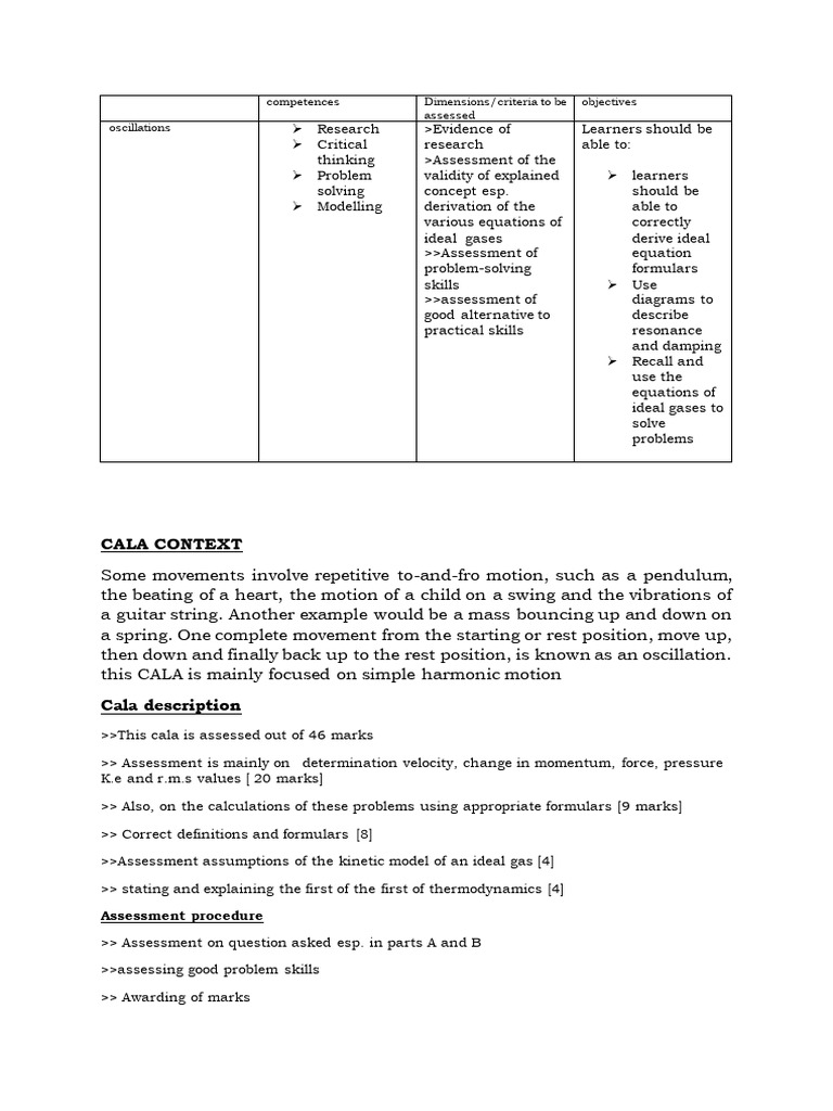 Techaer Cala Guide 4 | PDF | Gases | Oscillation