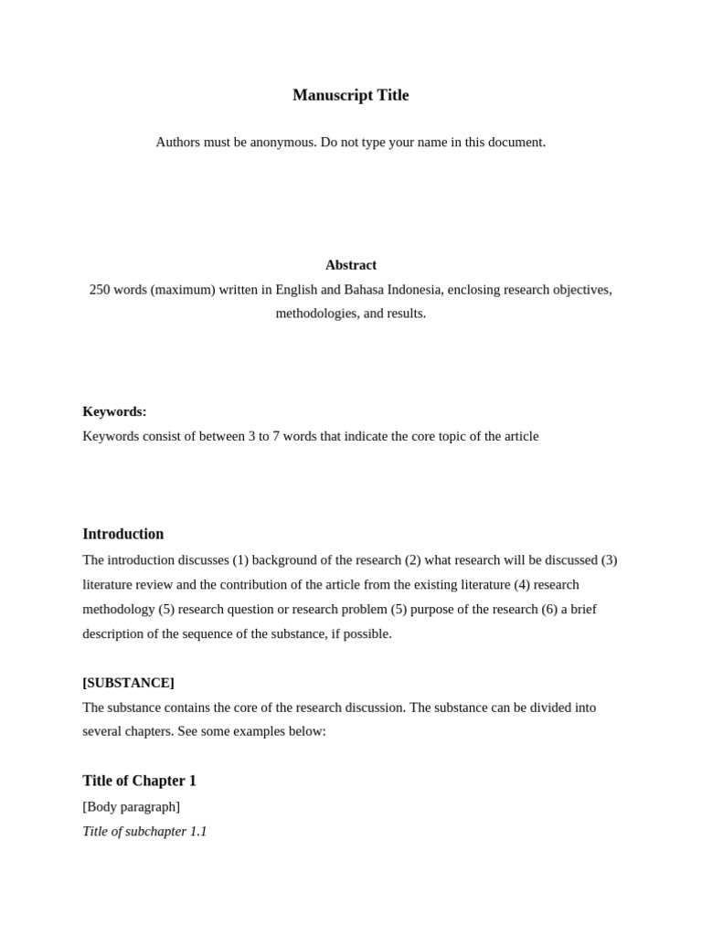 Article Template - LS | PDF