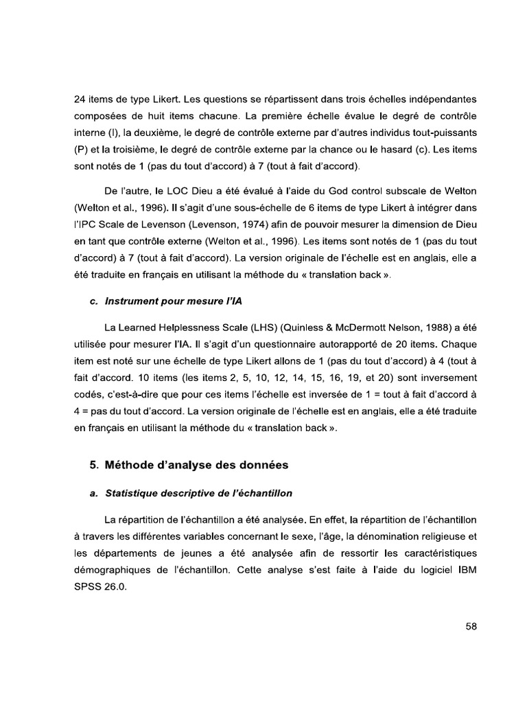 Exemple Méthode D'analyse | PDF