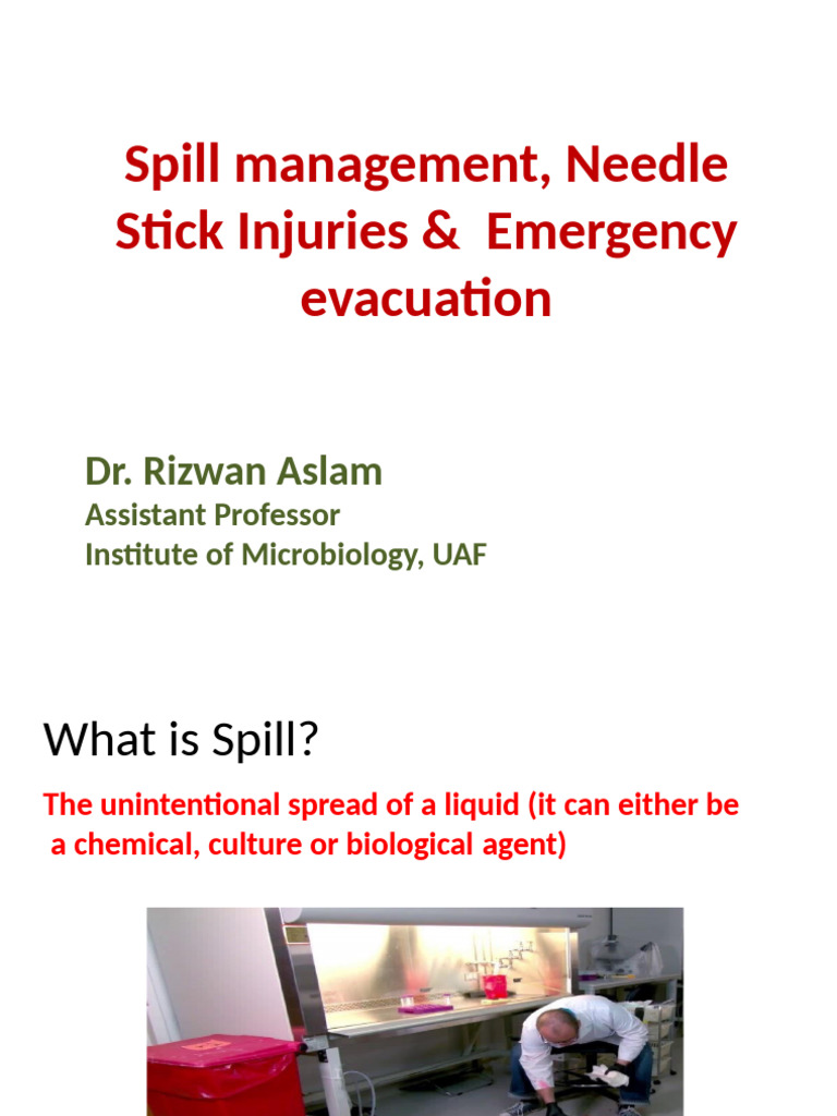 Spill Management | PDF