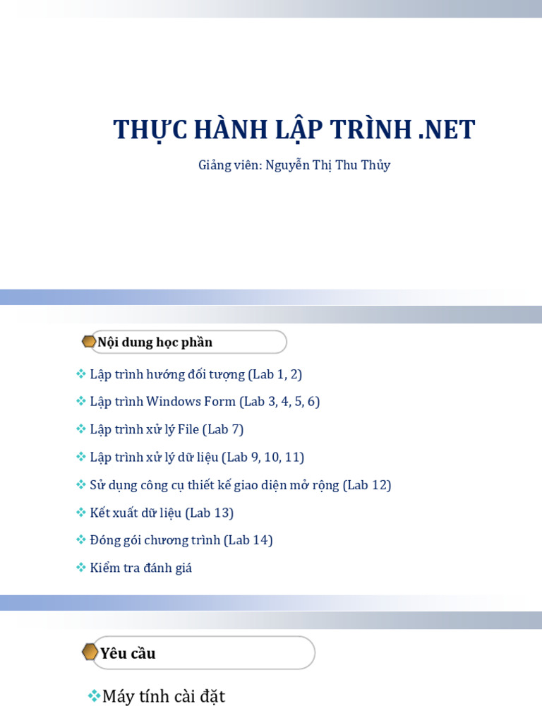 LAB 1 - 2 - LẬP TRÌNH HƯỚNG ĐỐI TƯỢNG - Tóm tắt | PDF