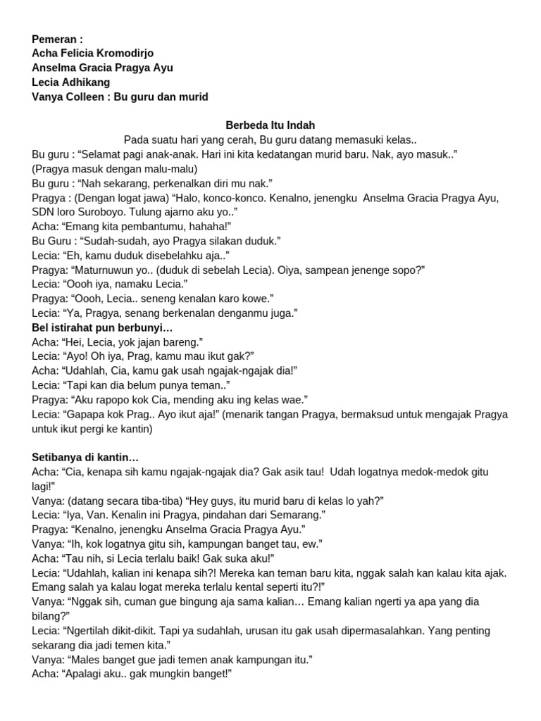 UKK Acting Pragya Dkk. | PDF