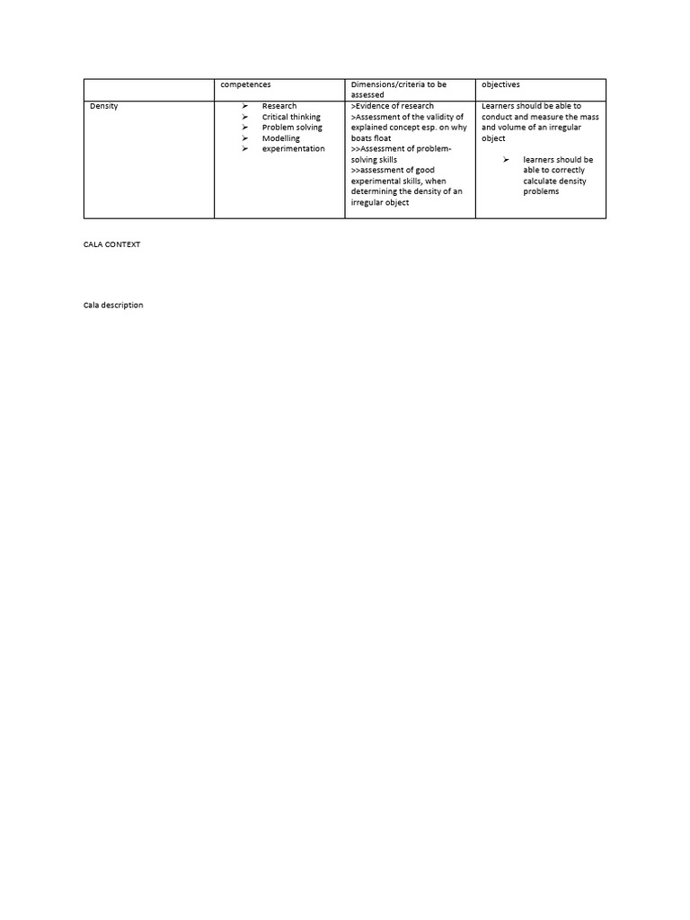 Techaer Cala Guide | PDF | Physics