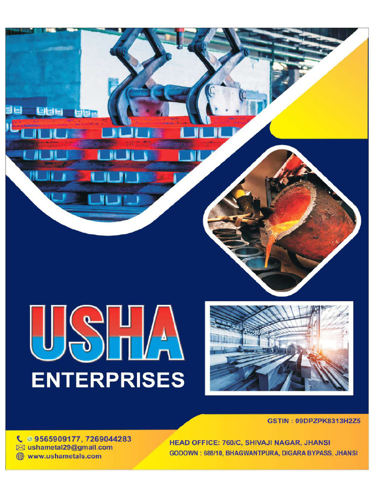 Usha Enterprises Brocher | PDF