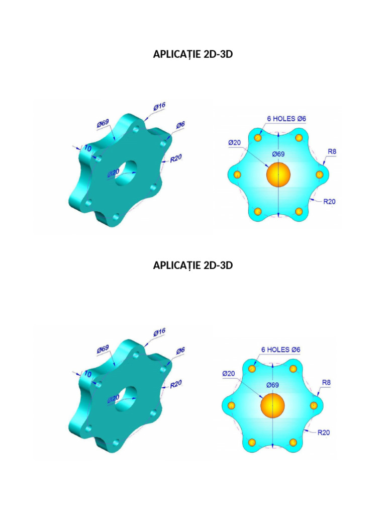 Aplicatie 2d-3d | PDF