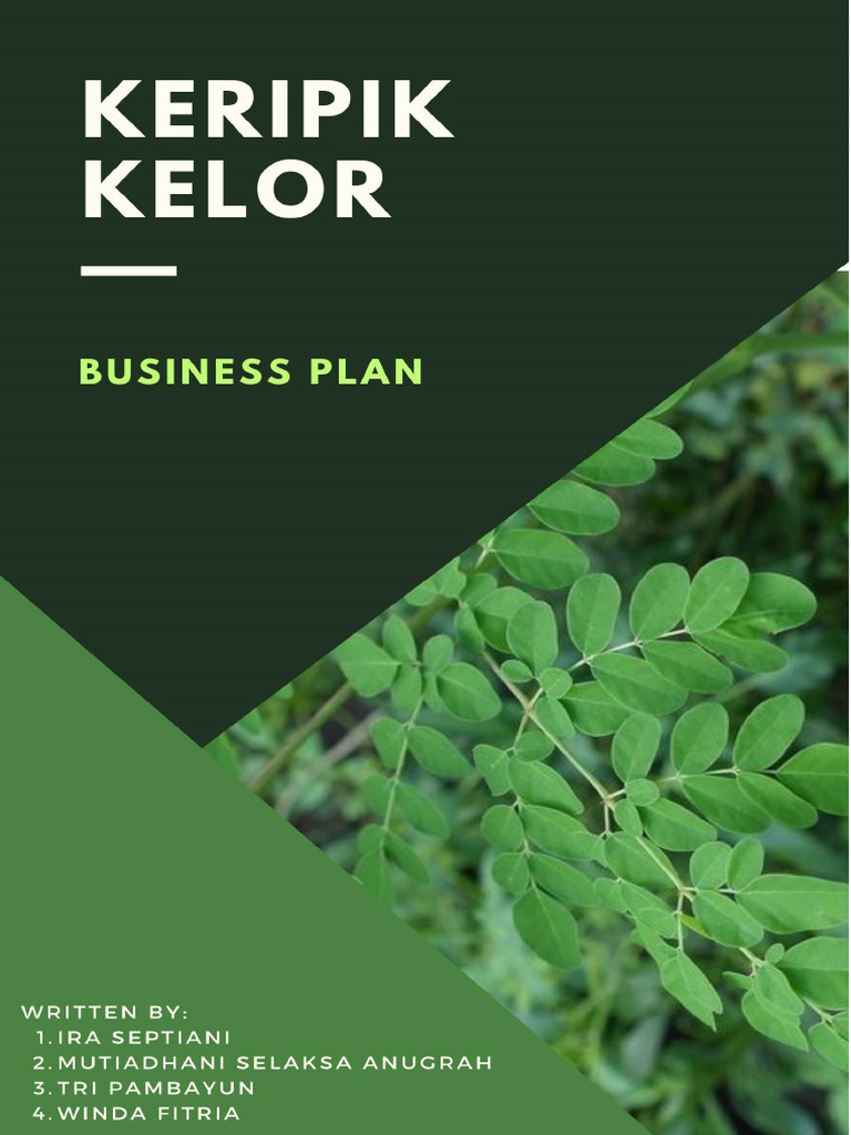 Business Plan Kwu (Keripik Kelor) | PDF
