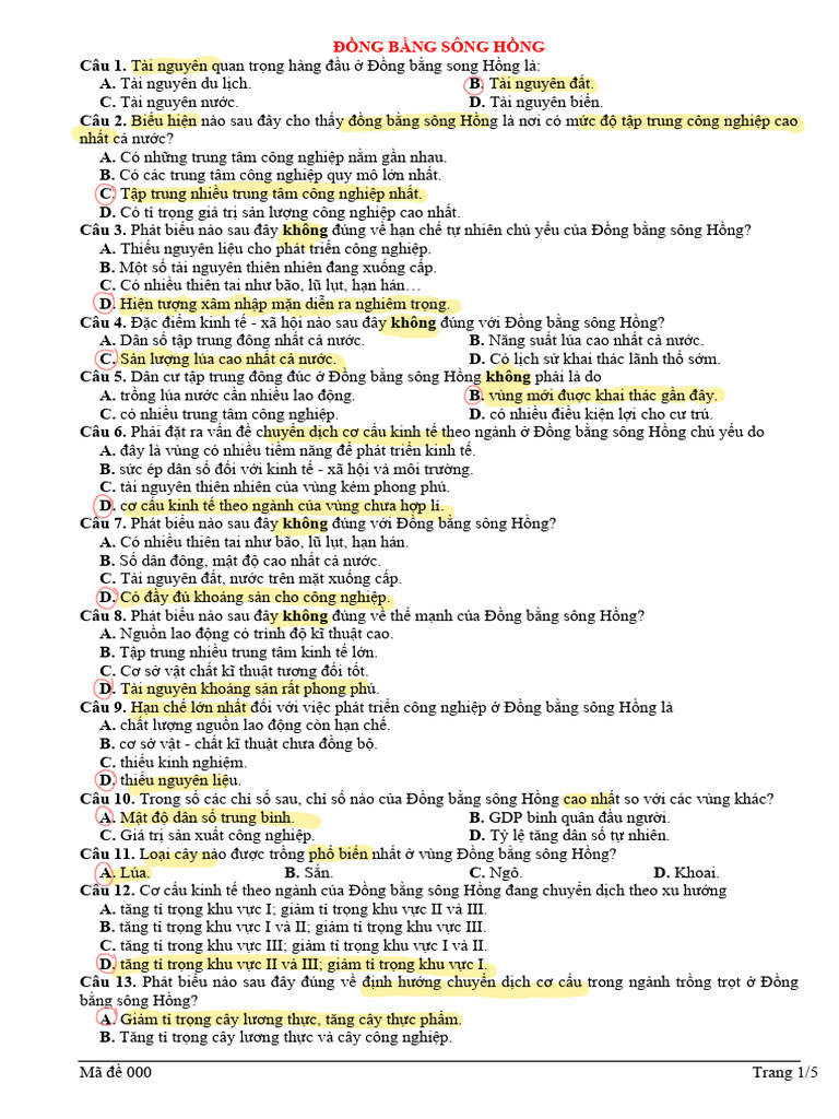 2024 Dia 12 Bai 33 DB Song Hong Lan 2 | PDF