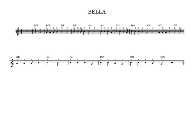 Bella | PDF