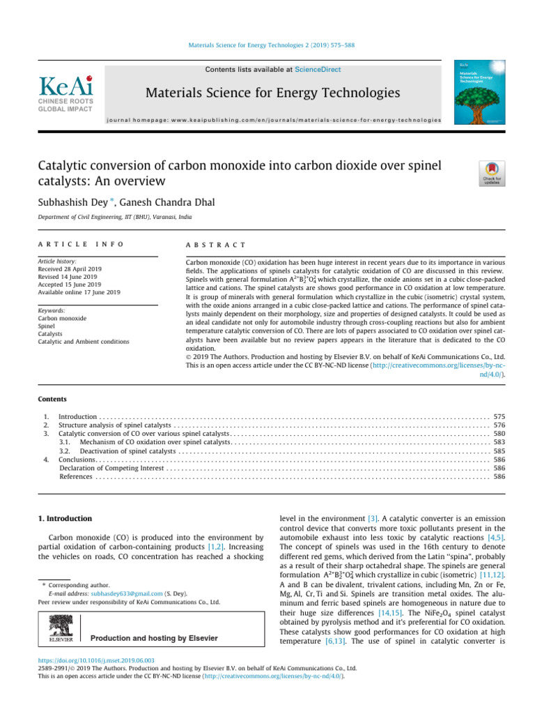1.spinel Structure Research | PDF