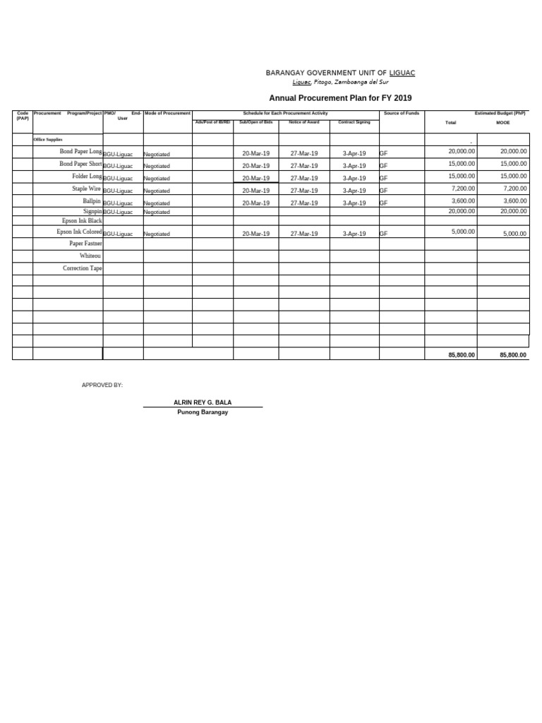 6 Copy of Copy of PPMP - APP | PDF