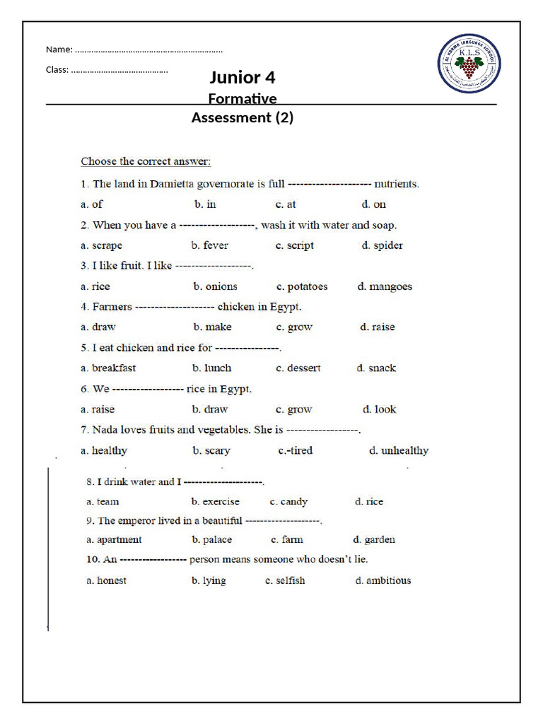 Formative Assessment 2 | PDF