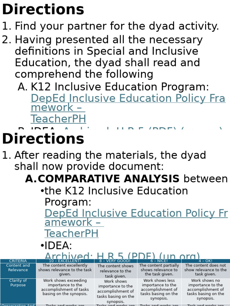 Dyad Activity | PDF | Cognitive Science | Career & Growth