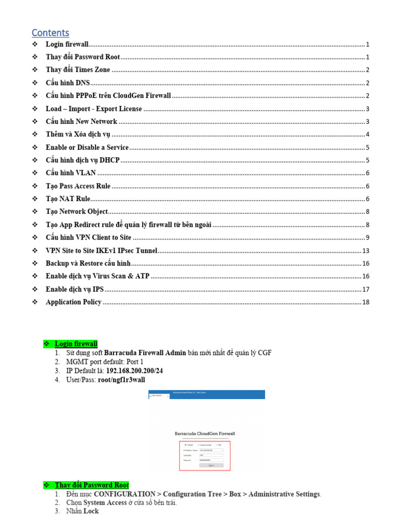Barracuda CloudGen Firewall - Basic Guide - V2 | PDF