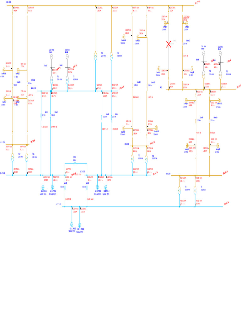 220kV N1 SLD | PDF