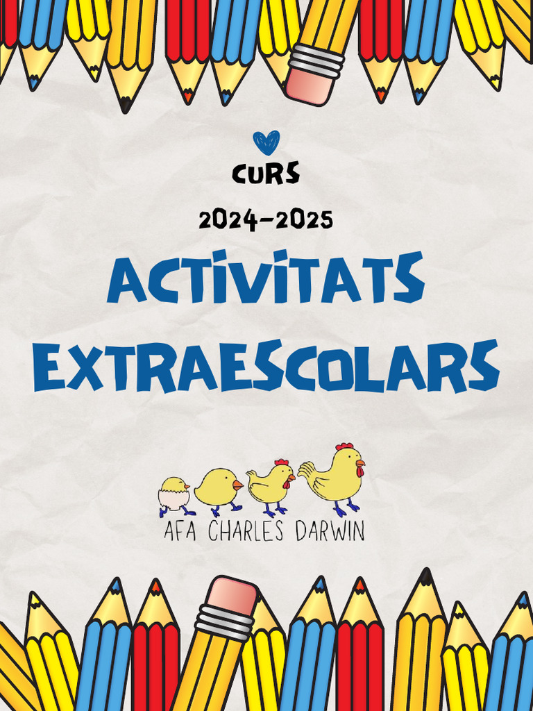 Extraescolars Afa Charles Darwin 2024-2025. | PDF