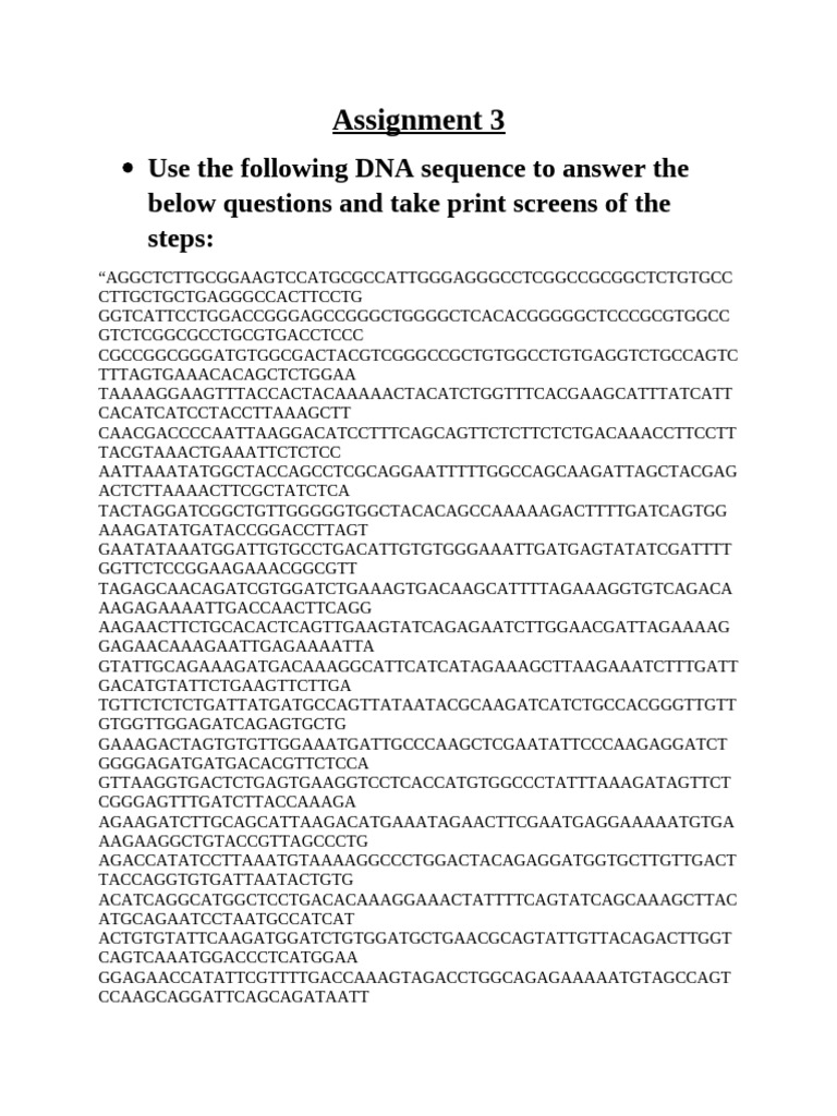 Assignment 3(1) | PDF