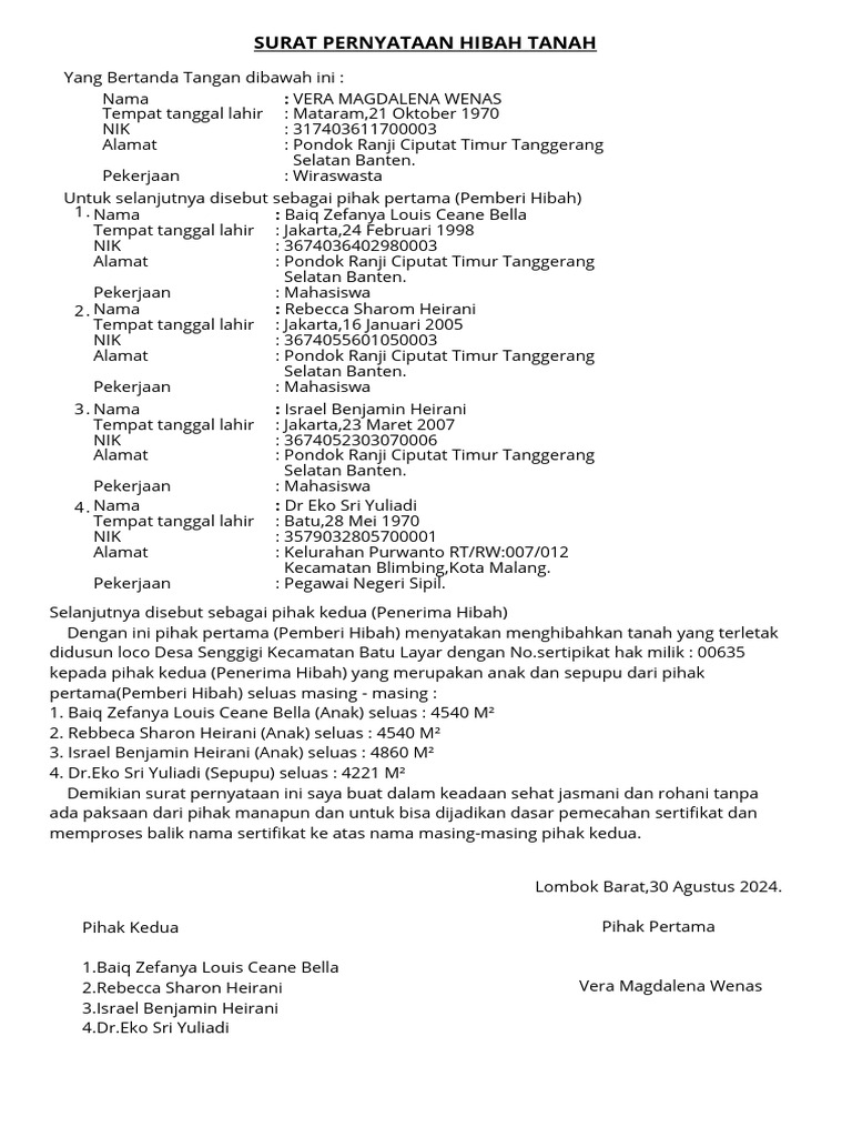 Putih Netral Minimalis Bunga Catatan Dokumen A4 - 20240917 - 104834 ...