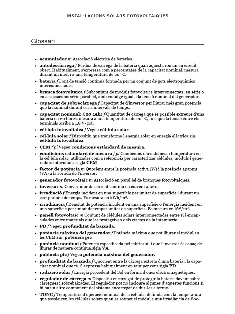 ISF 4 Glossari | PDF
