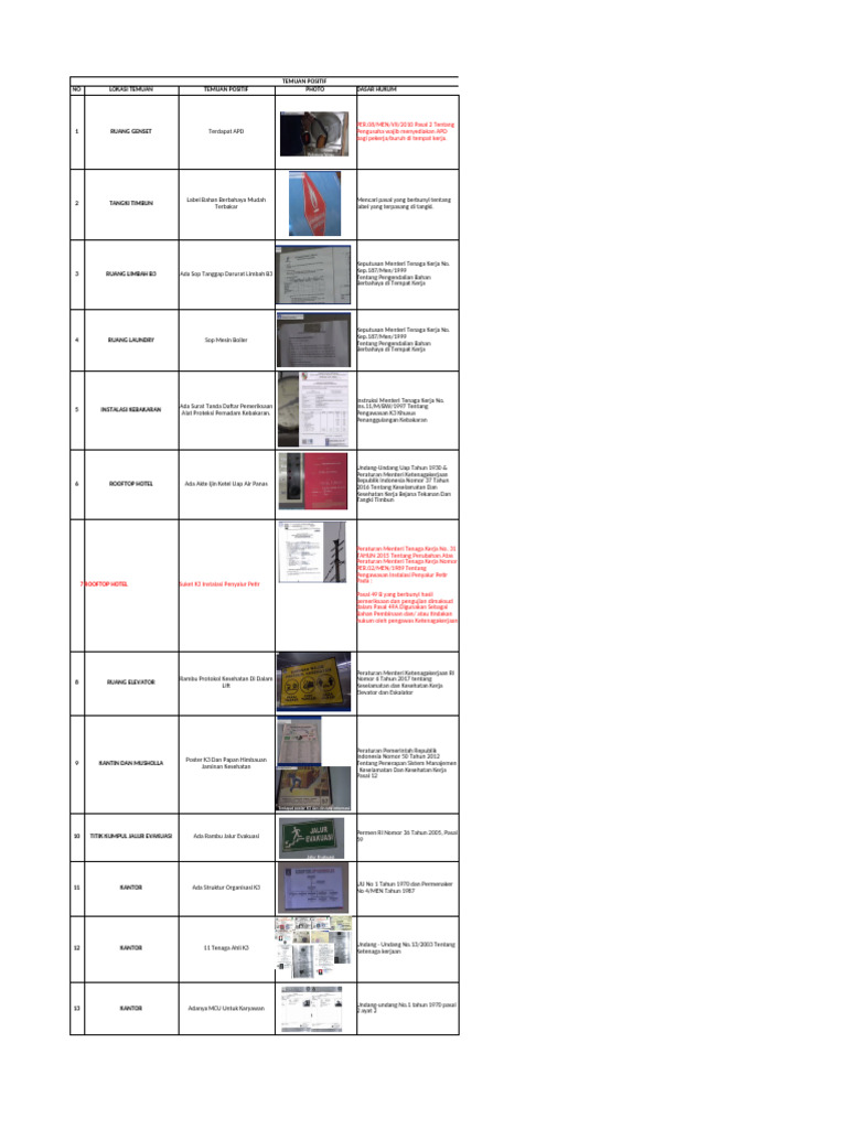 Temuan Positif Dan Negatif Achmad Hermansyah | PDF