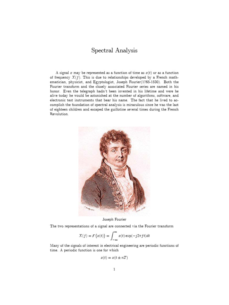 Spectra | PDF