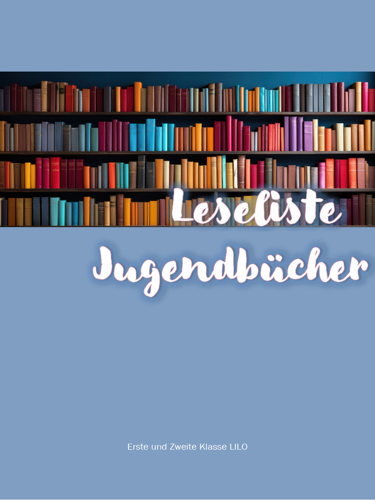 Httpsmoodle - Edu.ti - Chlilopluginfile.php89175mod resourcecontent2Leseliste20Jugendbücher PDF ...