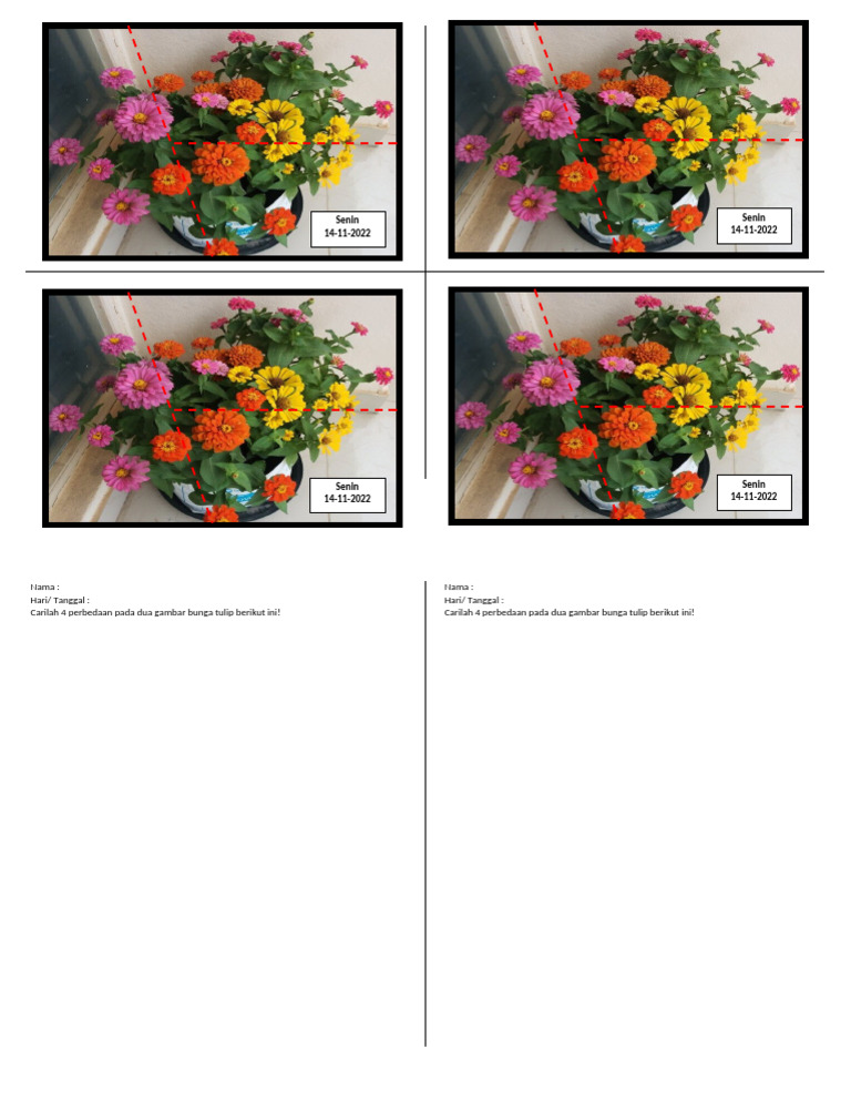 Puzzle Bunga Kertas | PDF