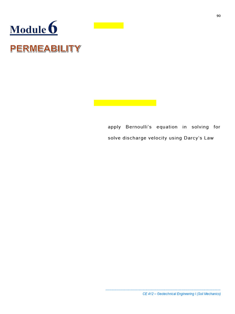 Module 5 Geotech Pdf