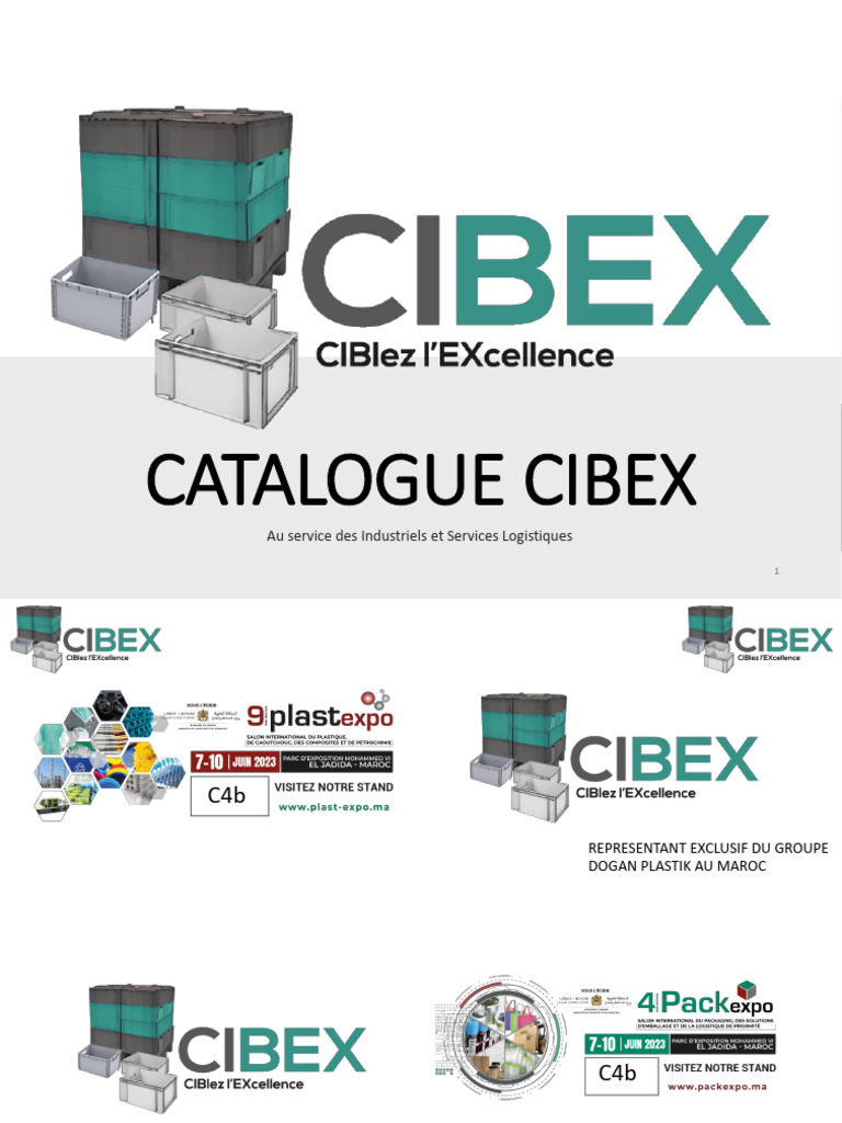 Catalogue Cibex 2023 | PDF
