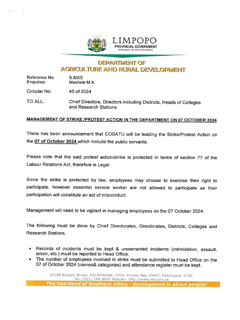 Dept Circular 40 of 2024 | PDF