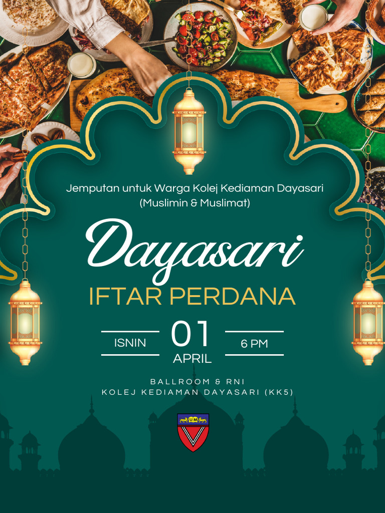 Tentatif & Floor Plan Iftar Perdana Dayasari | PDF