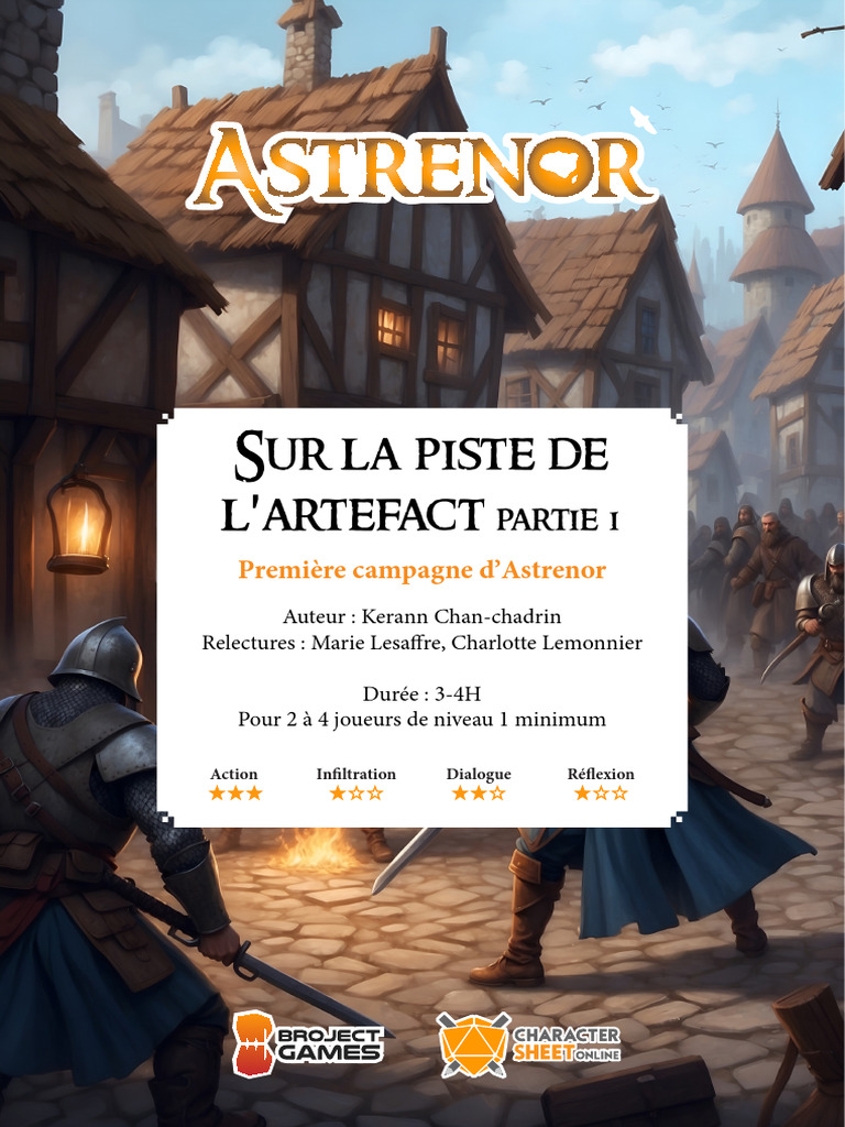 Sur La Piste de L'artefact 1 | PDF