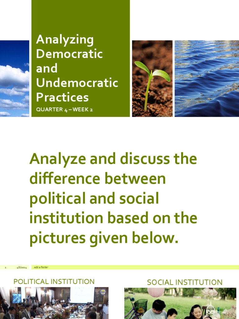 Analyzing Democratic vs. Undemocratic Practices | PDF | Institution ...