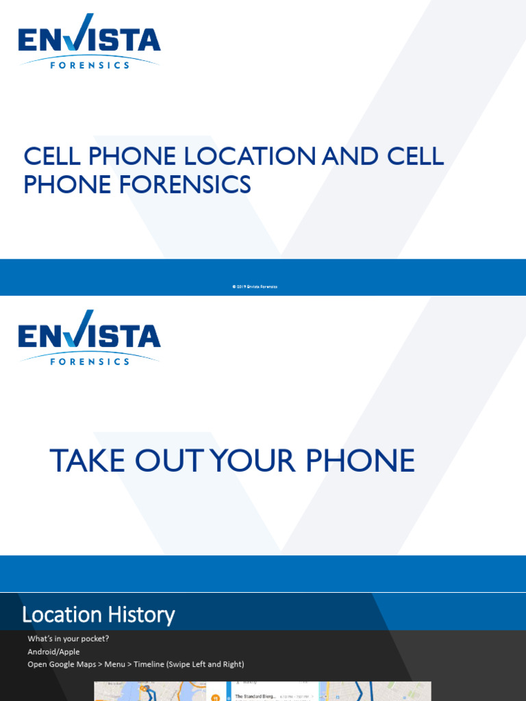 Cell Location Envista | PDF