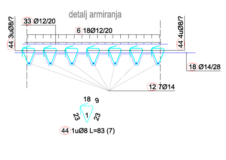 Krovna Ploca TR Lim Detalj Armiranja | PDF