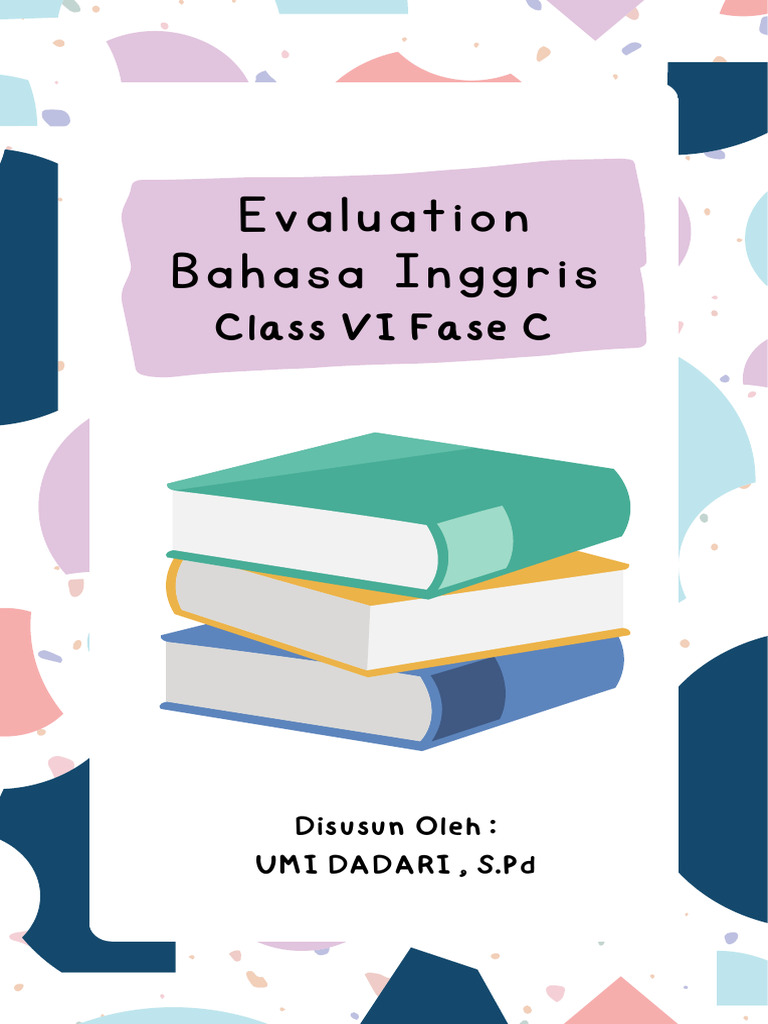 Biru Putih Bold Illustrative Literature Book Cover | PDF