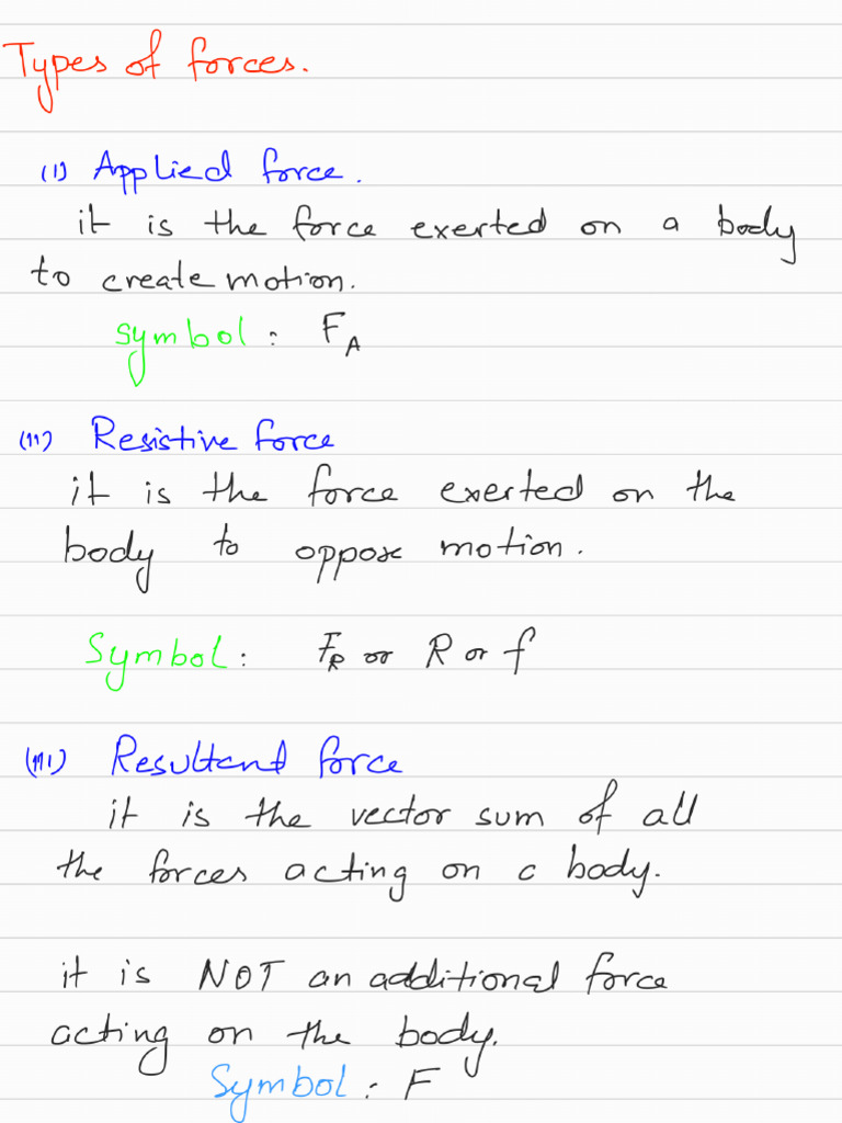 FORCE IGSCE PHY | PDF