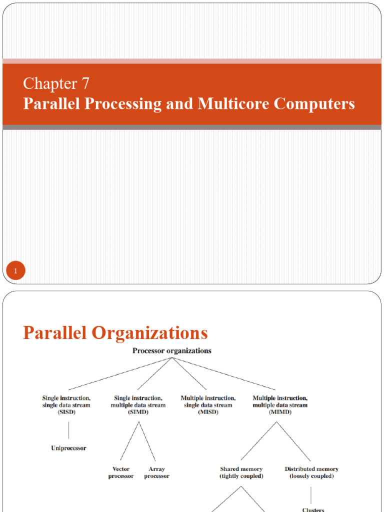Chap 7 Parallel Processing Multicore Computers Pdf Central Processing Unit Parallel Computing 