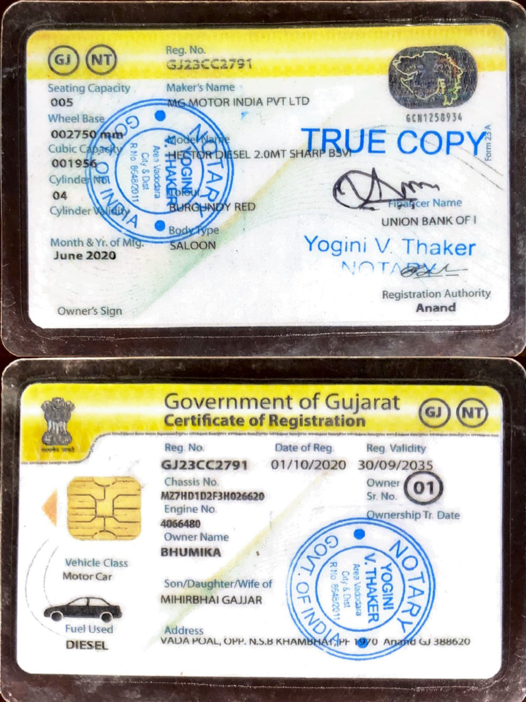 Mg Hector RC Book | PDF