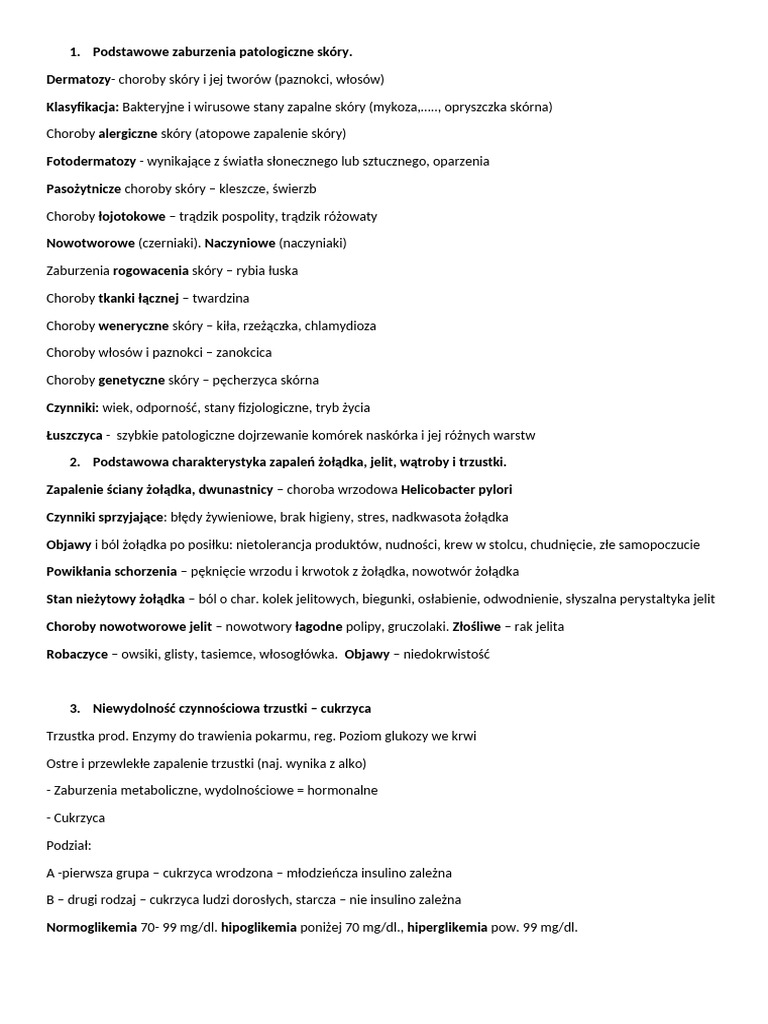 Dermatozy I Inne Plugawce | PDF