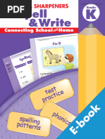 Kindergarten Reading Workbook | PDF | Sentence (Linguistics) | Worksheet