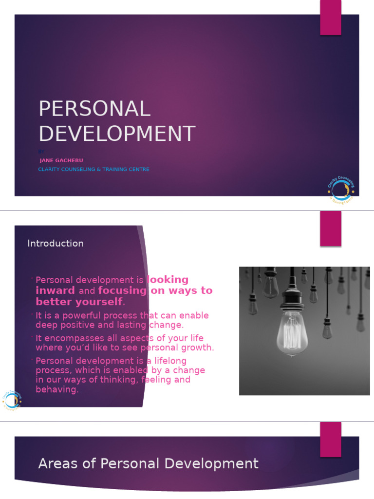 Introduction To Personal Development | PDF