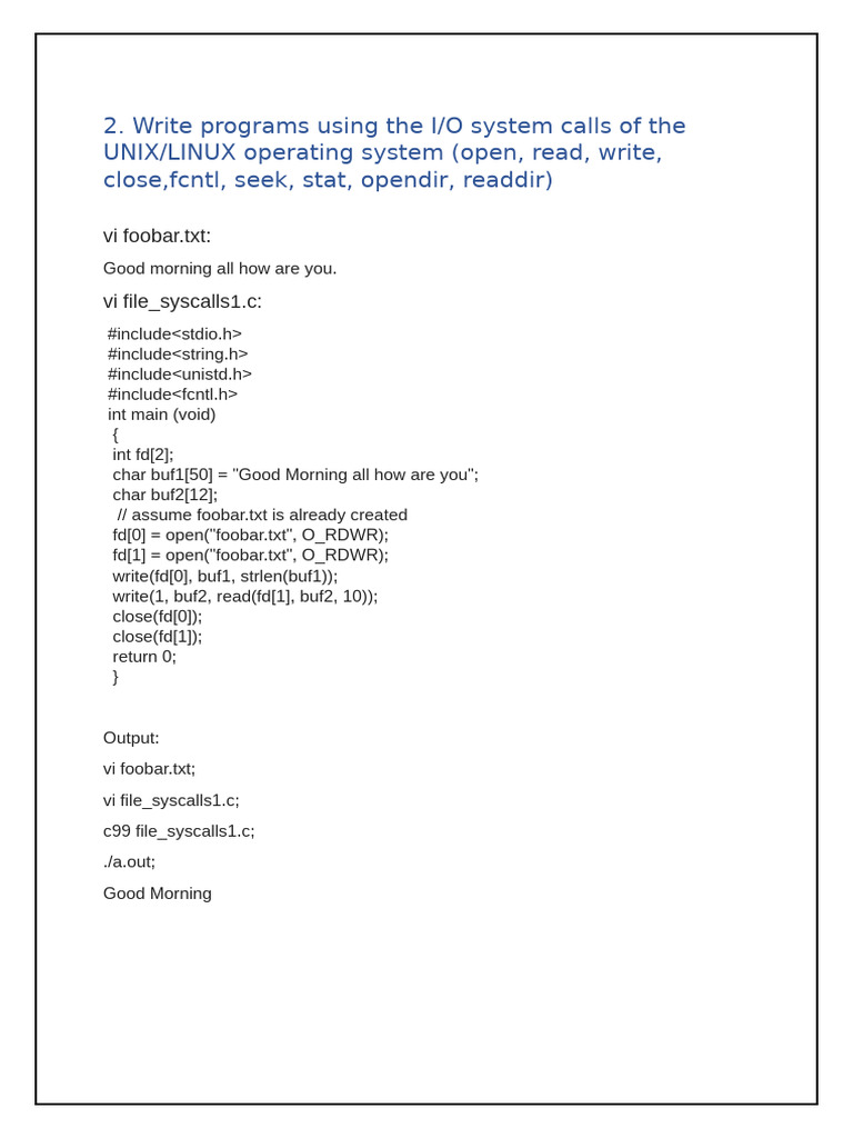 OS Experiments - 2 J3 J4 | PDF