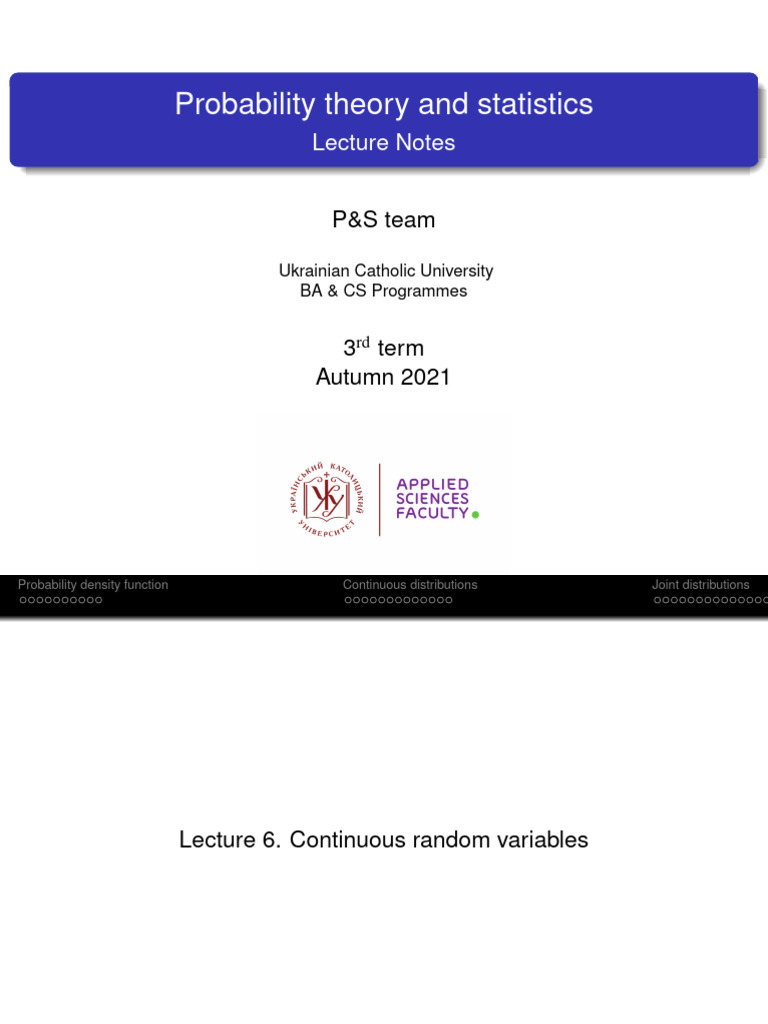 L6-continuousRV-1 | PDF