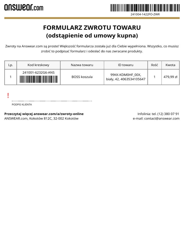 Modelo Factura | PDF