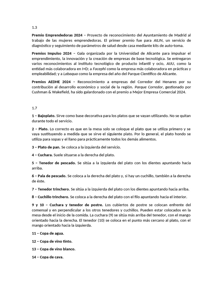 unidad 1 ejs 3 y 7 | PDF