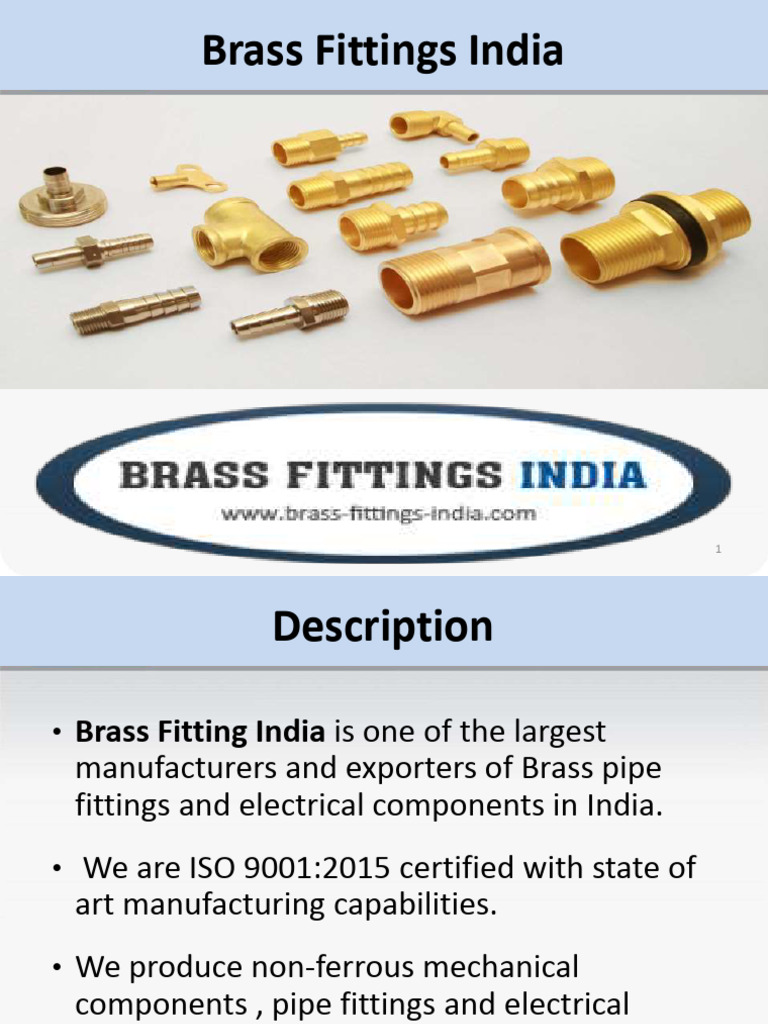 Brass Fittings India | PDF