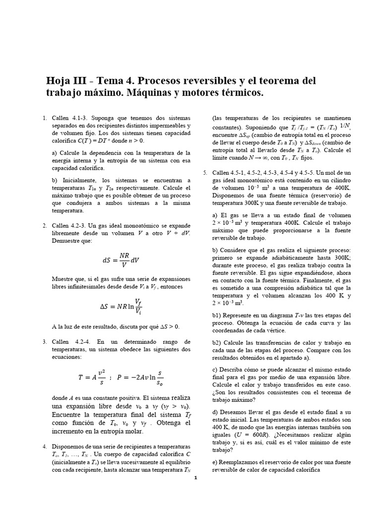 problemas_t3_termodinámica | PDF