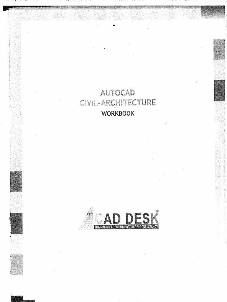 Autocad Civil Architecture Workbook 68 (1) | PDF